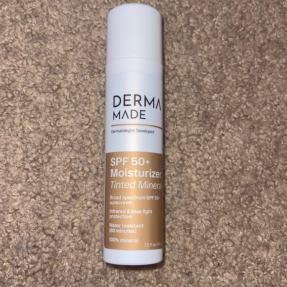 DermaMade | Skincare | Spf 5 Moisturizer Tinted Mineral Dermamade ...